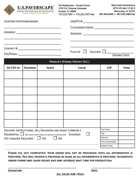 U.S. Paverscape - Resources