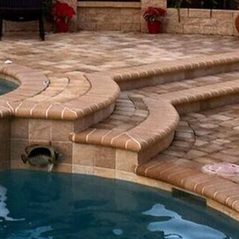 Brick Coping - U.S. Paverscape